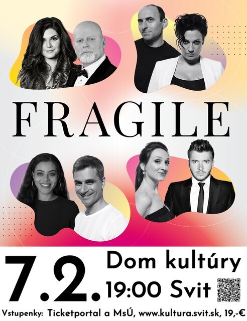 Koncert Fragile | VisitPoprad.sk
